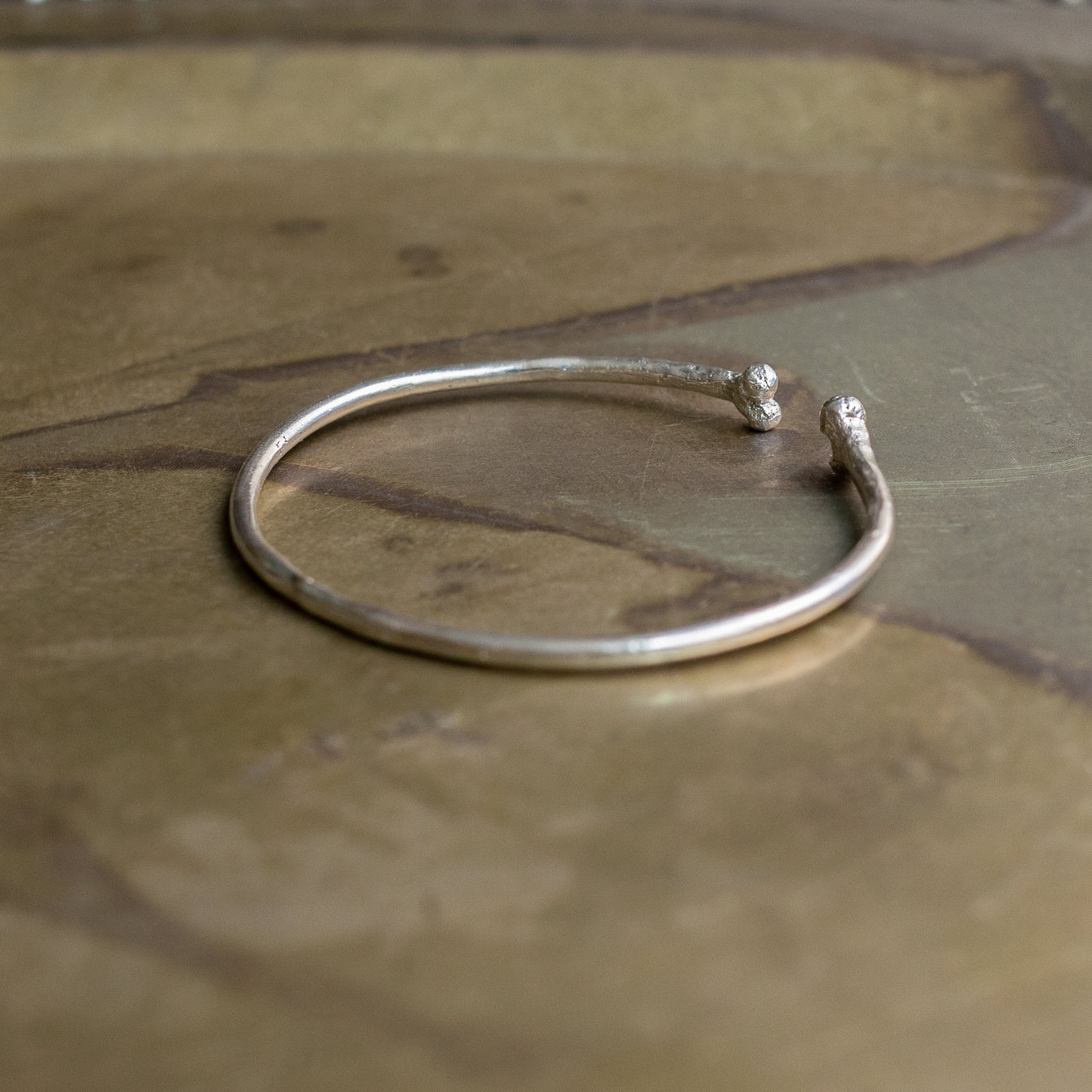Silver Bone Cuff – The Vacant Seat